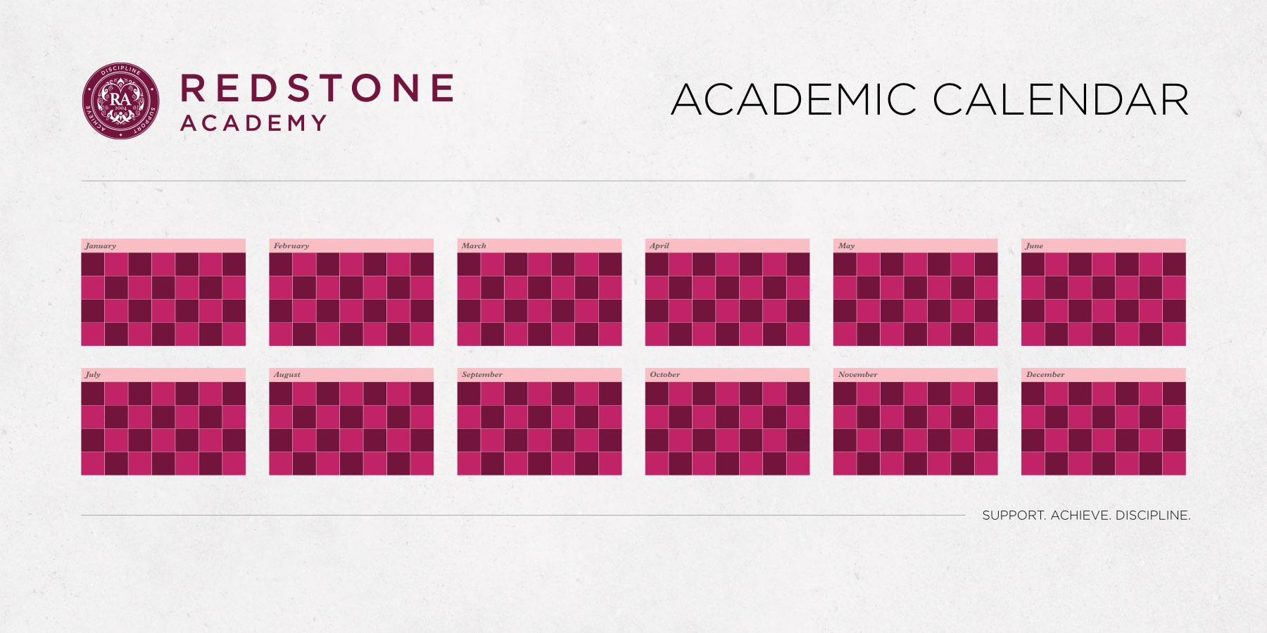 Academic Calendar - Redstone Academy for Girls